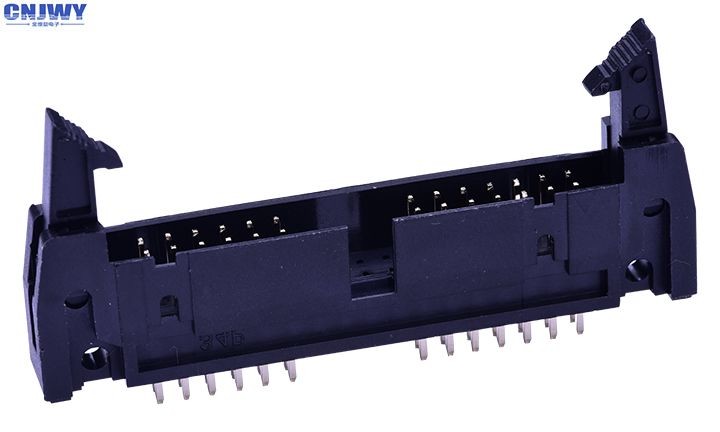 2 * 20 핀 PCB 와이어 보드 커넥터 1.27mm Ejector 헤더와 함께 래치